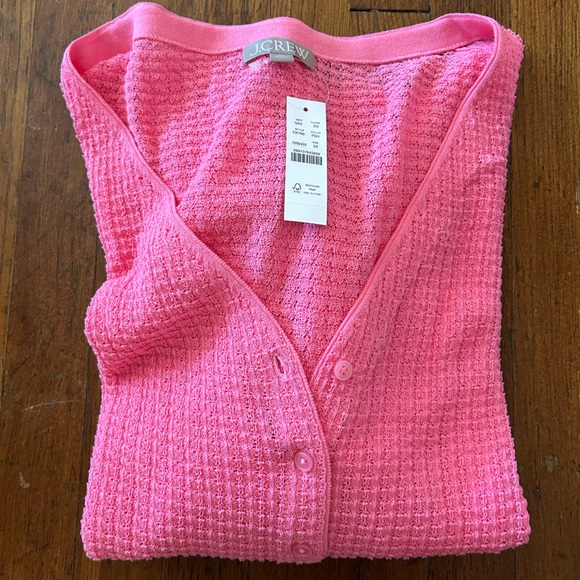 J. Crew | Sweaters | J Crew Pink Cardigan Sweater | Poshmark